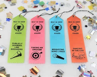 SOCIETY PARTICIPANT Adulting Award Ribbon Gold Foil Stamped - Etsy