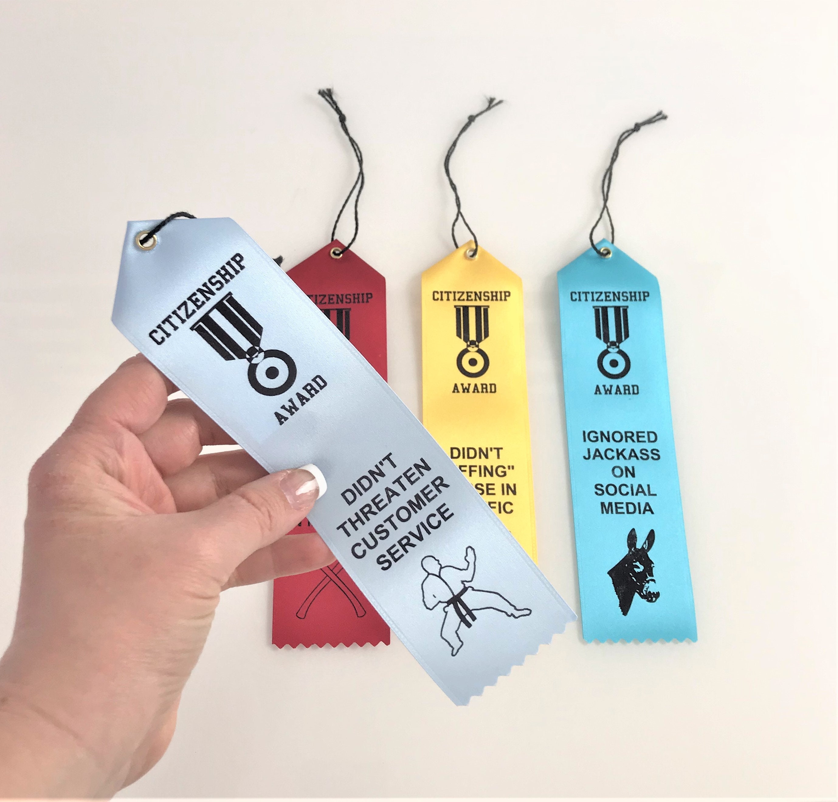 Adult Award Ribbon Customer Service FREE SHIPPING | Etsy