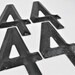 Black Metal Number 4 FREE SHIPPING Industrial Number 14 - Etsy