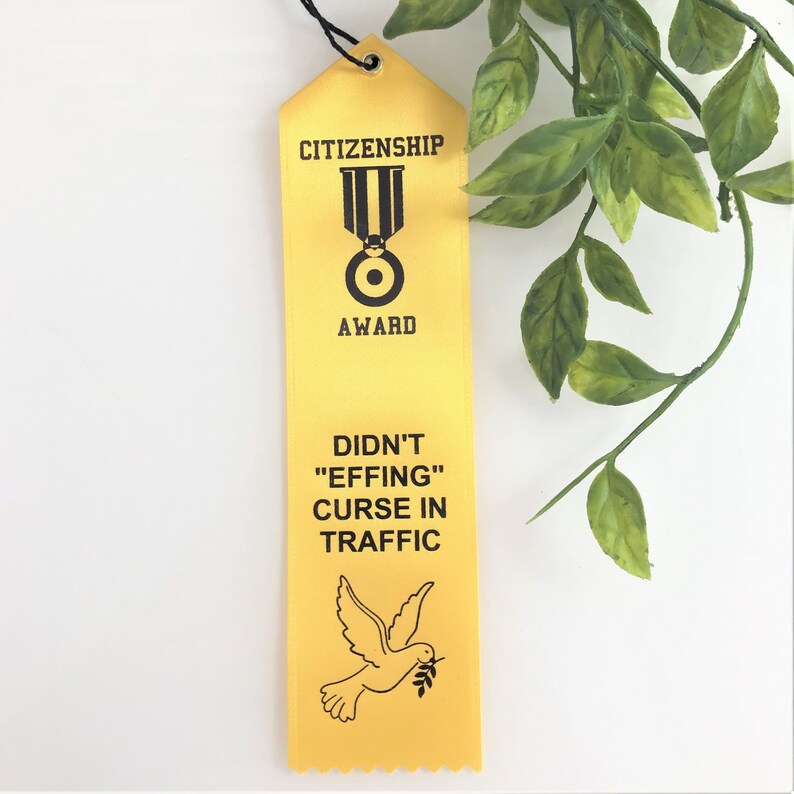 Adult Award Ribbon Traffic FREE SHIPPING - Etsy