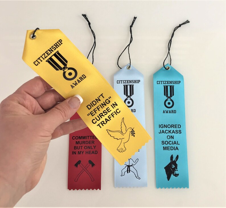 Adult Award Ribbon Traffic FREE SHIPPING - Etsy