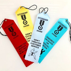 Adult Award Ribbons - Etsy