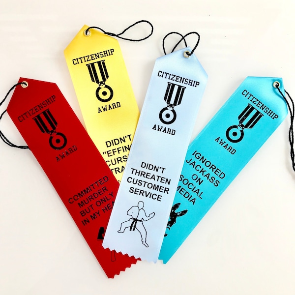 Adult Award Ribbons - Etsy