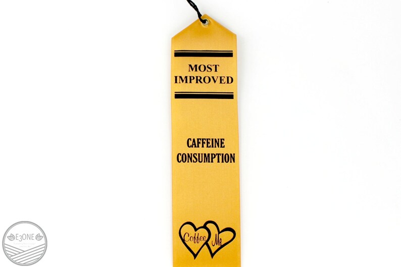 Adult Award Ribbon - Coffee | FREE SHIPPING - Etsy