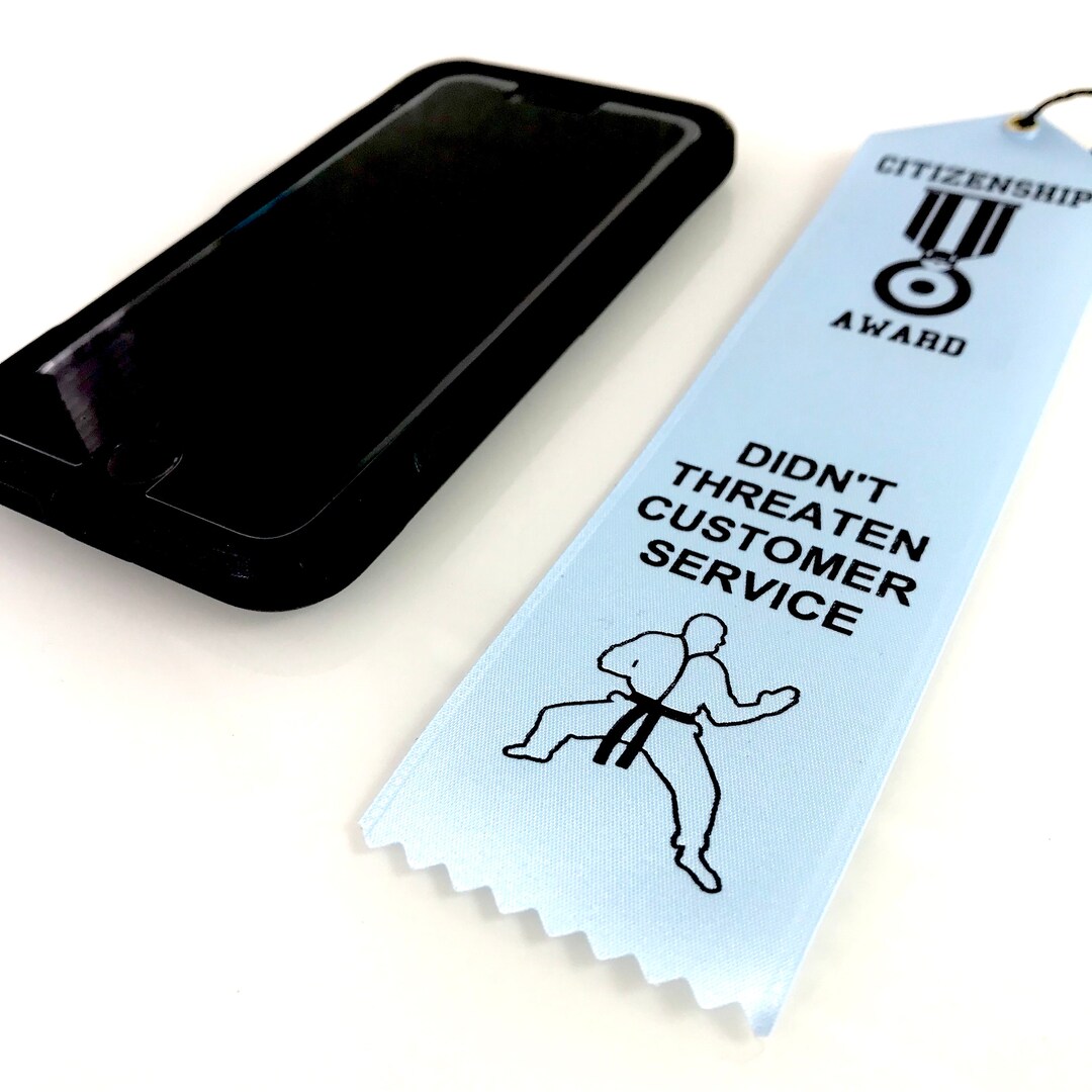 Adult Award Ribbon - Customer Service | FREE SHIPPING - Etsy