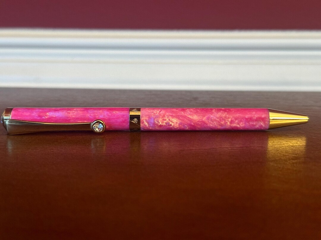 Pink Pen Handmade Pen Christmas Gift Bling Pen Swarovski Crystals ...