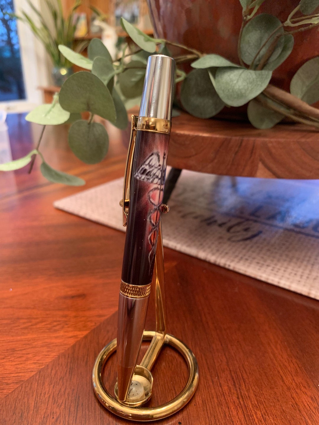 Caduceus Pen Medical Symbol Doctor Pen Nurse Gift Medical Field Gold ...