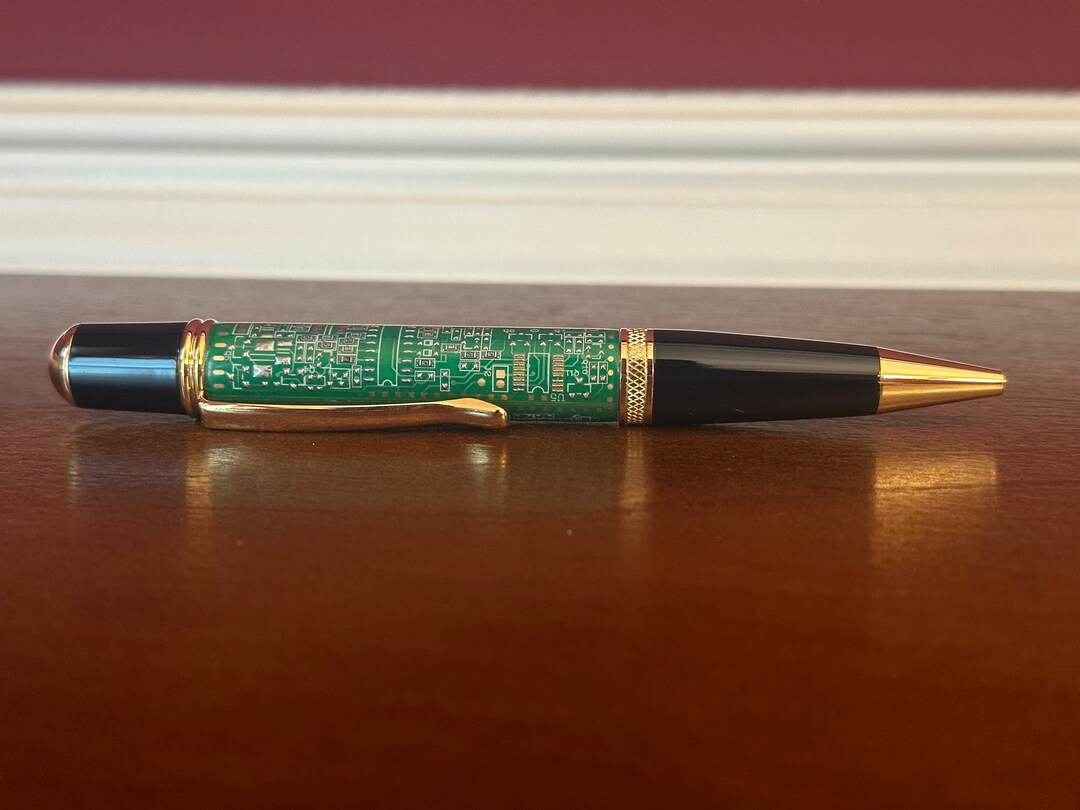 Circuit Board Pen - Green Mother Board - Techie Gift - IT Professional ...