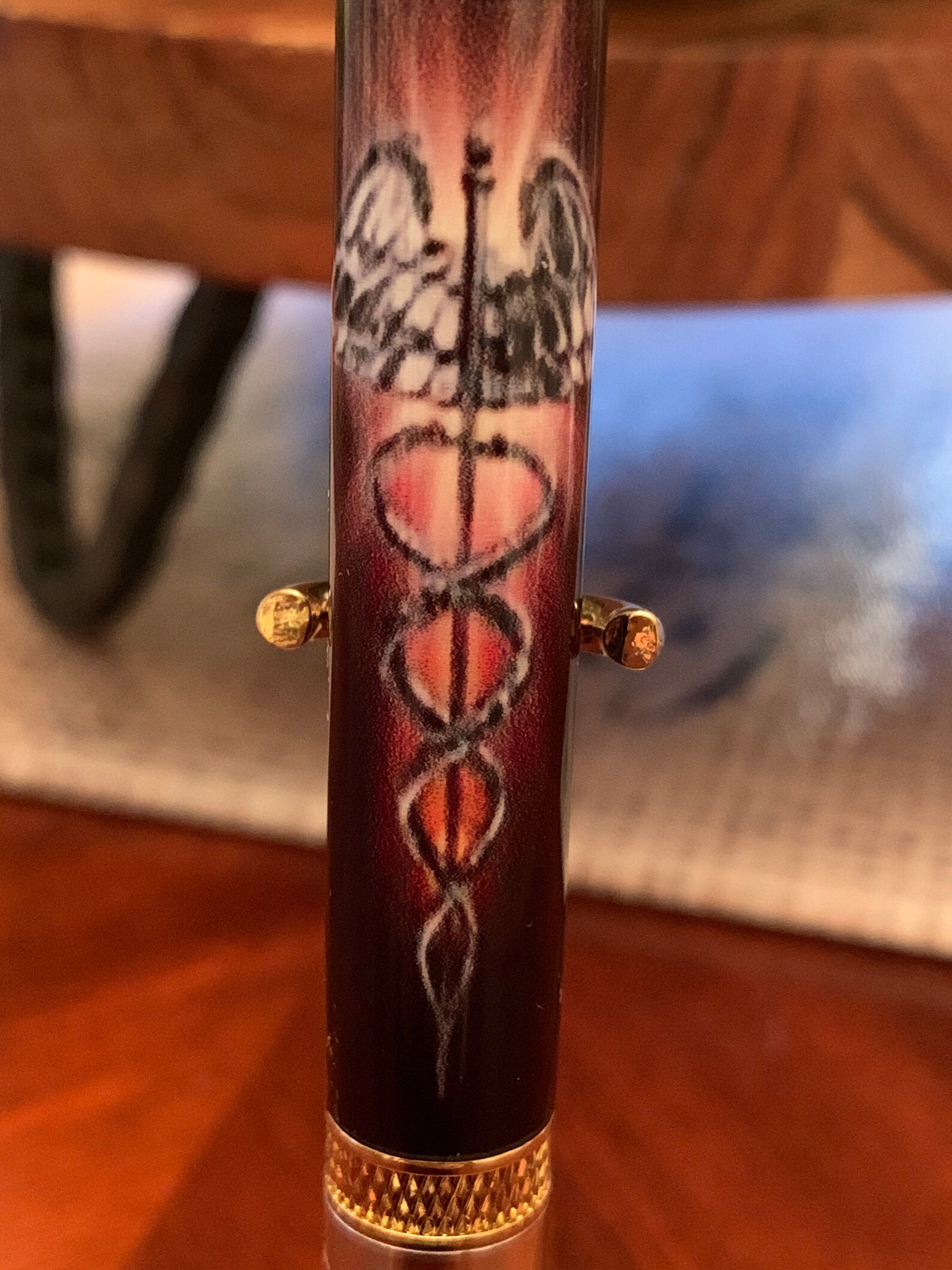 Caduceus Pen Medical Symbol Doctor Pen Nurse Gift - Etsy