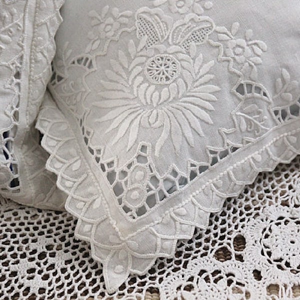 Hand Embroidered Pillow Cases - Etsy