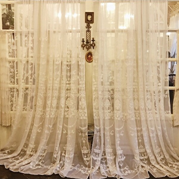 Shabby Chic Curtains - Etsy