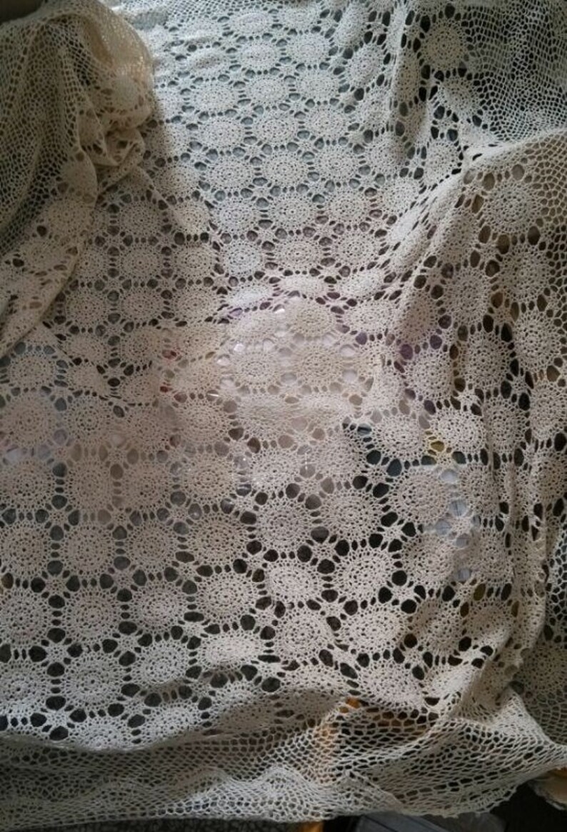 Divine British Country Style Rustic 100% Hand Crocheted | Etsy