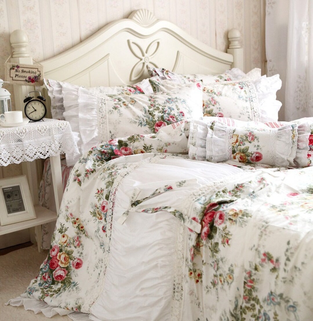 Made to Order: Rustic Chic Arts, Idyllic Cottage 100% Cotton Rose ...