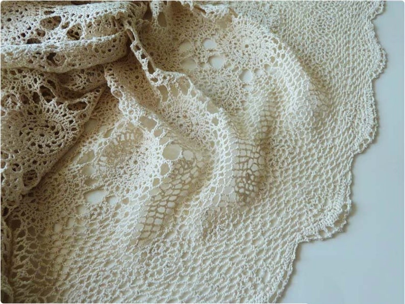 Divine British Country Style Rustic 100% Hand Crocheted | Etsy