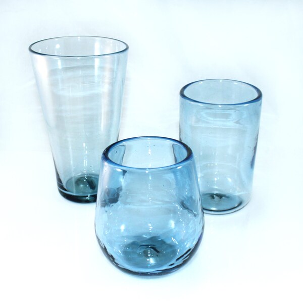 Cobalt Blue Pint Glass - Etsy