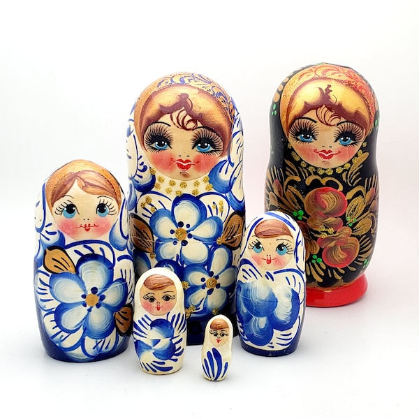 Nesting Doll Set - Etsy