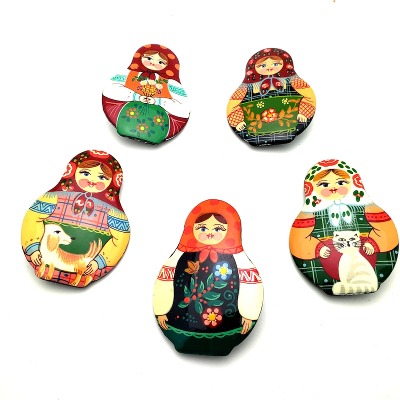 Matryoshka Jewelry - Etsy