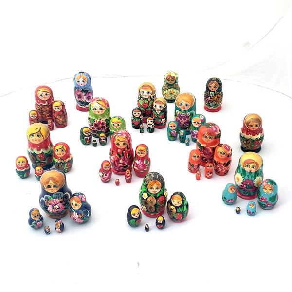 Nesting Doll Set - Etsy