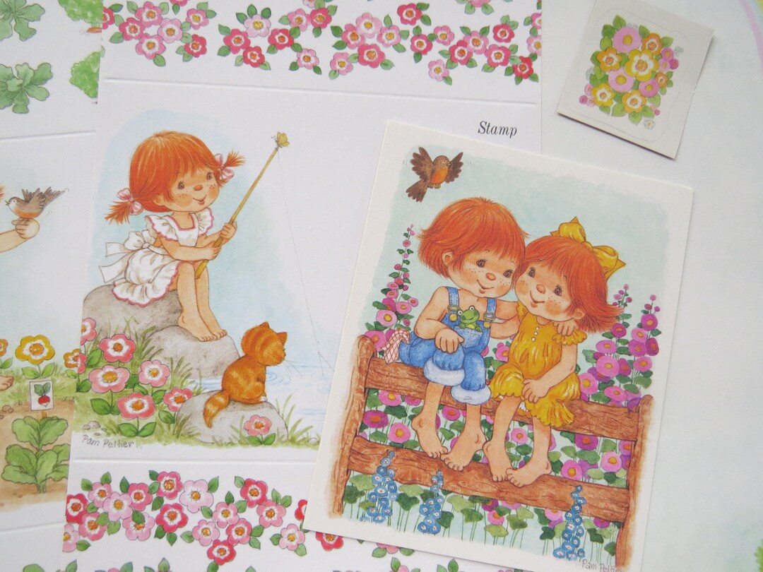 1980's Vintage Current Stationery Assortment ~ Rare Country Capers ...
