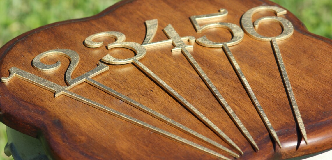 GOLD TABLE NUMBERS | Beach Rustic Country Chic Wedding Table Number ...