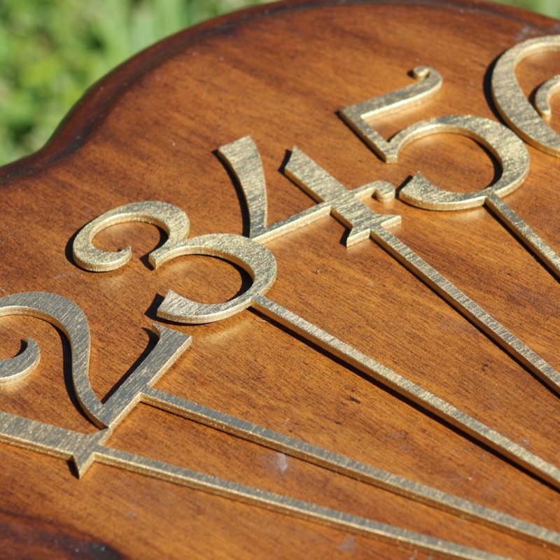 Tall Acrylic Table Numbers - Etsy