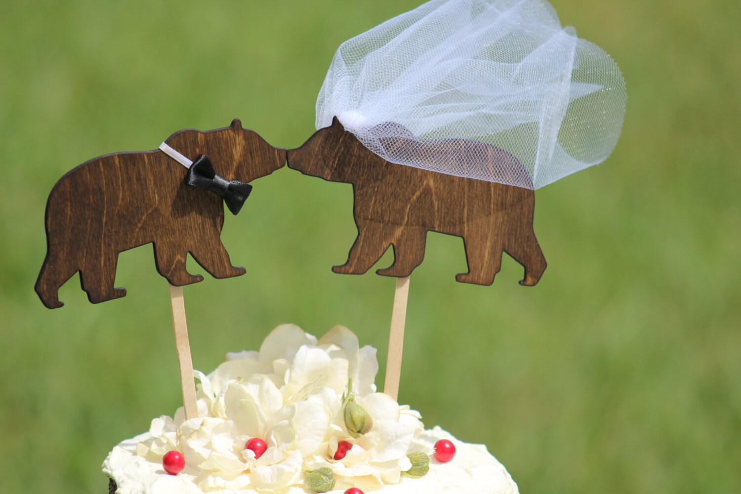 Bear Cake Topper Personalized Cupcake Topper Personalized - Etsy