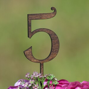 Rustic Table Number - Beach Rustic Country Chic Wedding - Etsy
