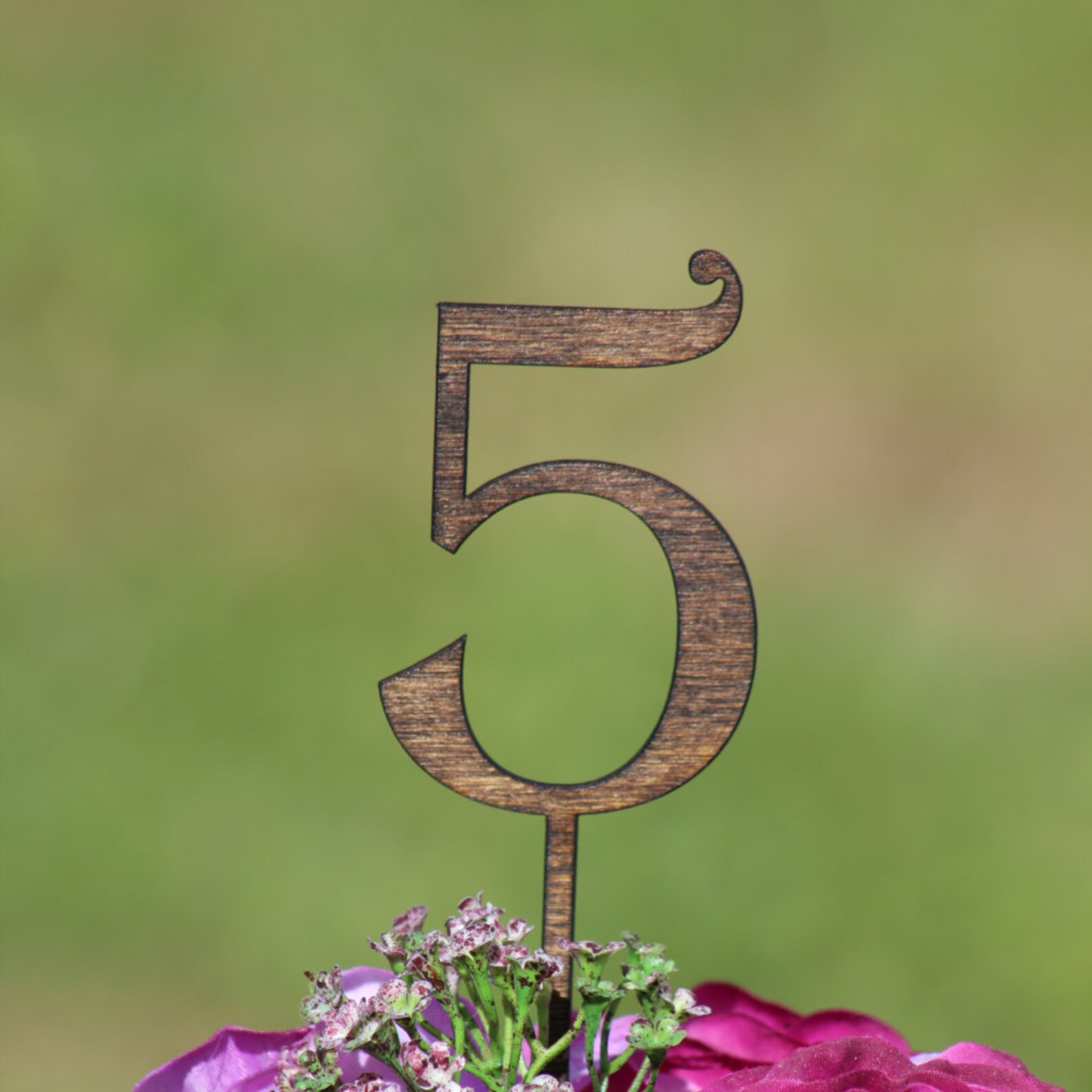 Rustic Table Number Beach Rustic Country Chic Wedding | Etsy