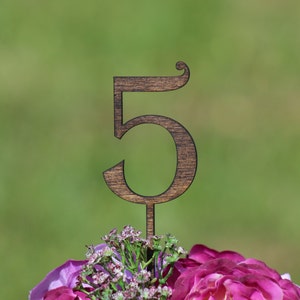 Rustic Table Number - Beach Rustic Country Chic Wedding - Etsy