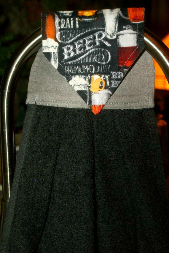 Bar room man cave game room hanging towels | Etsy
