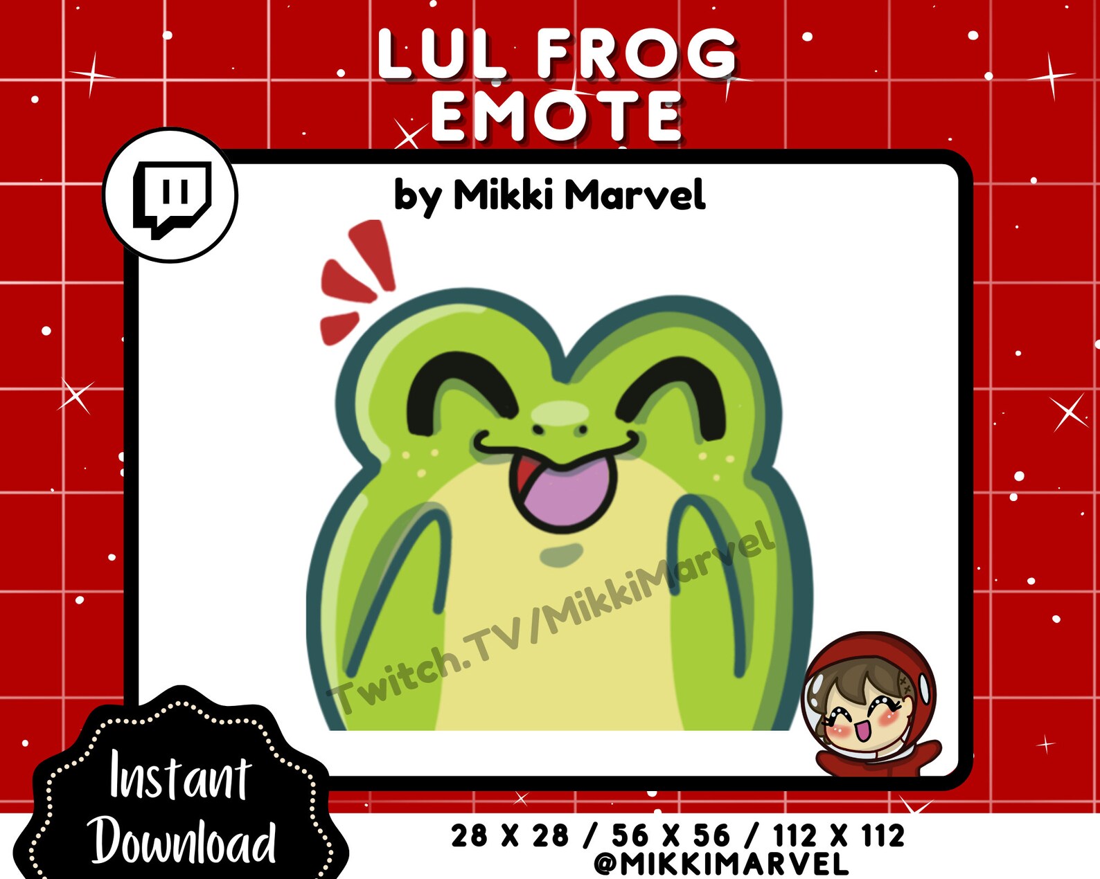 Lol Frog Emote for Twitch Streamers - Etsy UK