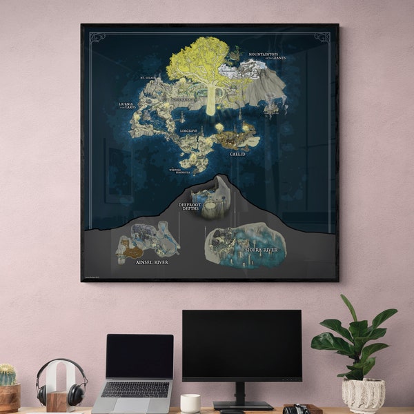 Elden Ring Map - Etsy