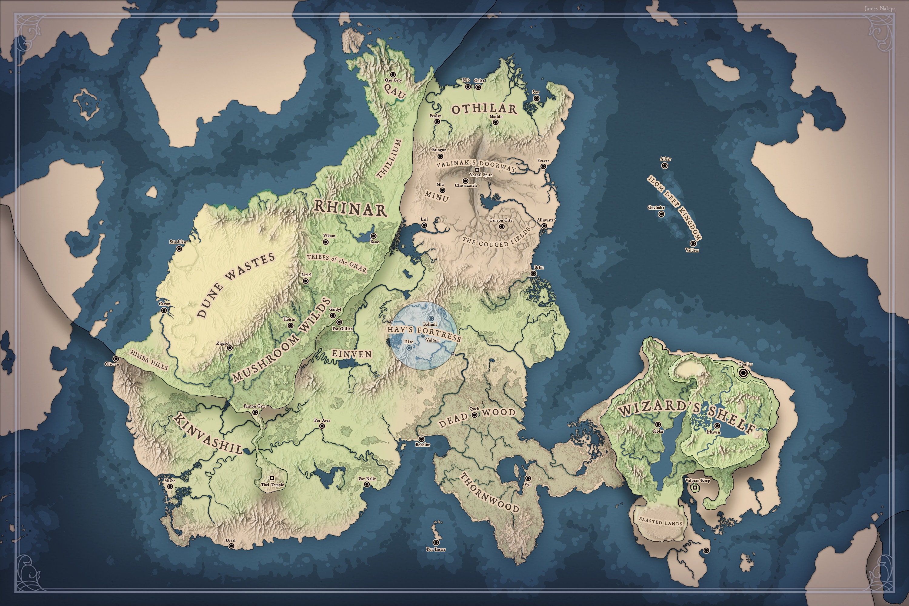 Scabarel Continent Map From the World of Steps Game Setting - Etsy
