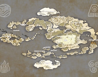 Avatar Map | Etsy