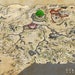 Breath of the Wild Hyrule Map Poster - Etsy