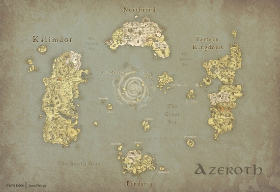 World Of Warcraft Eastern Kingdoms Map Maps For You