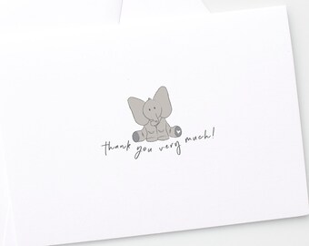 Peanut Thank You Cards - Etsy