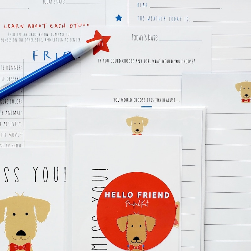 Pen Pal Kit - Etsy