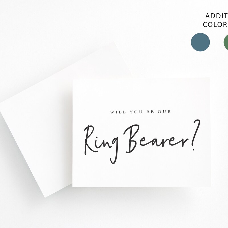 Ring Bearer Proposal - Etsy