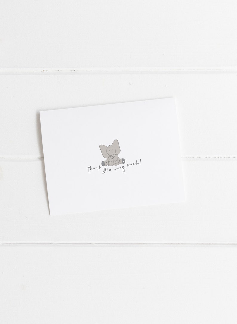 BABY SHOWER Thank You Cards Little Peanut Thank You Notes - Etsy
