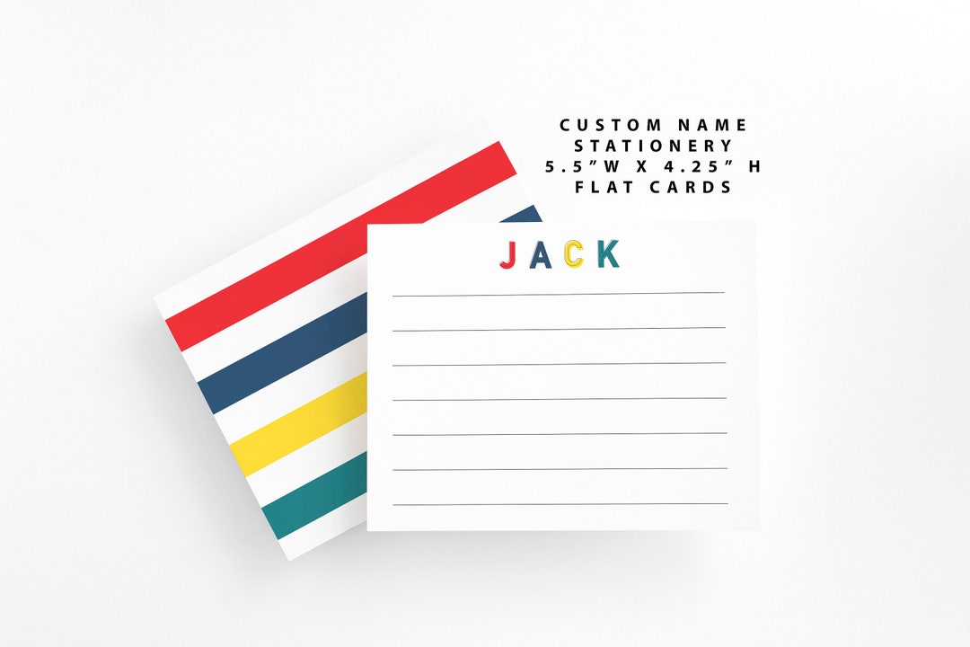 Custom Stationary, Personalized Cards, Personalized Gift, Stationery ...