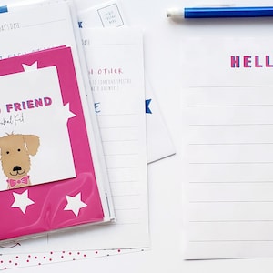 PEN PAL KIT for Kids, Pen Pal Set, Pen Pal Letters, Snail Mail, Letter ...