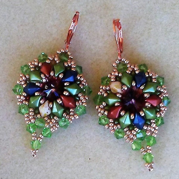 Diamond Duo Patterns - Etsy