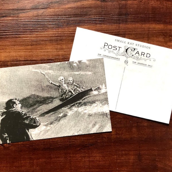 Horror Postcard - Etsy