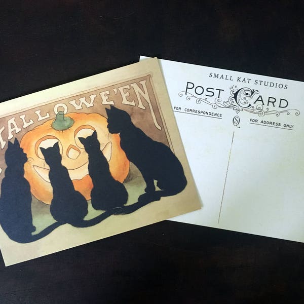Spooky Vintage Post Cards - Etsy
