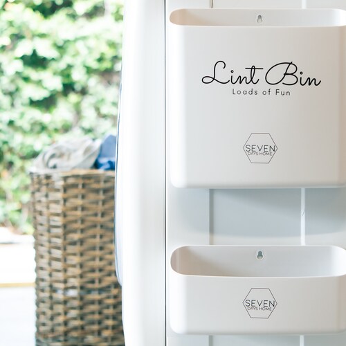 Magnetic Lint Bin for Laundry Room Decor Accessories Laundry - Etsy