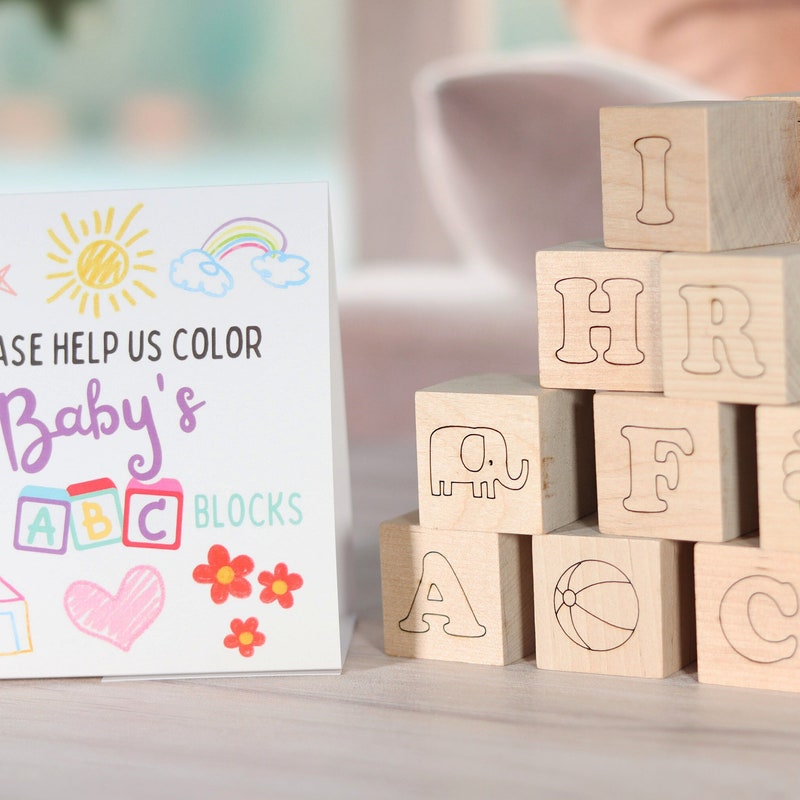 Baby Blocks Printable - Etsy