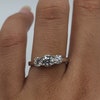 1 Ct Diamond Ring, 14K Gold 5 Stone Diamond Ring, Lab Grown Diamond ...