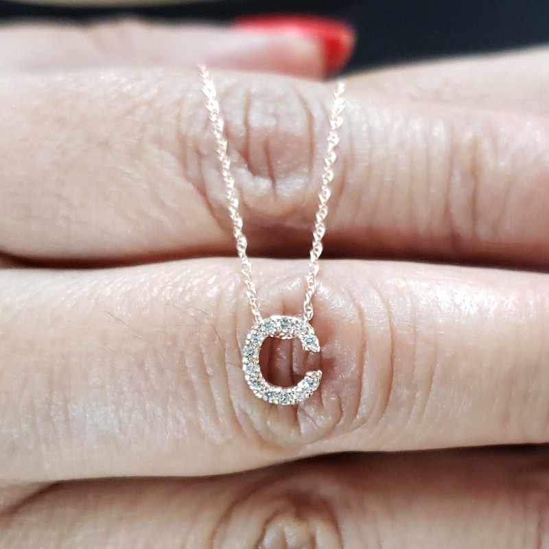 Beautiful Initial Necklaces - Etsy