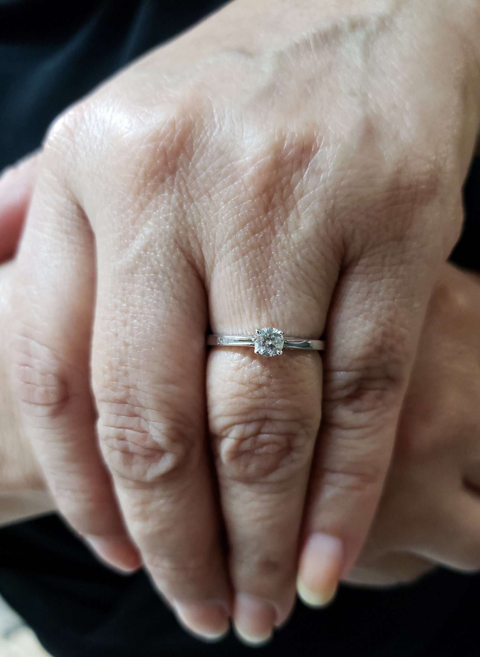 0.25 Ct Diamond Ring 14K Diamond Ring Real Natural Diamond - Etsy